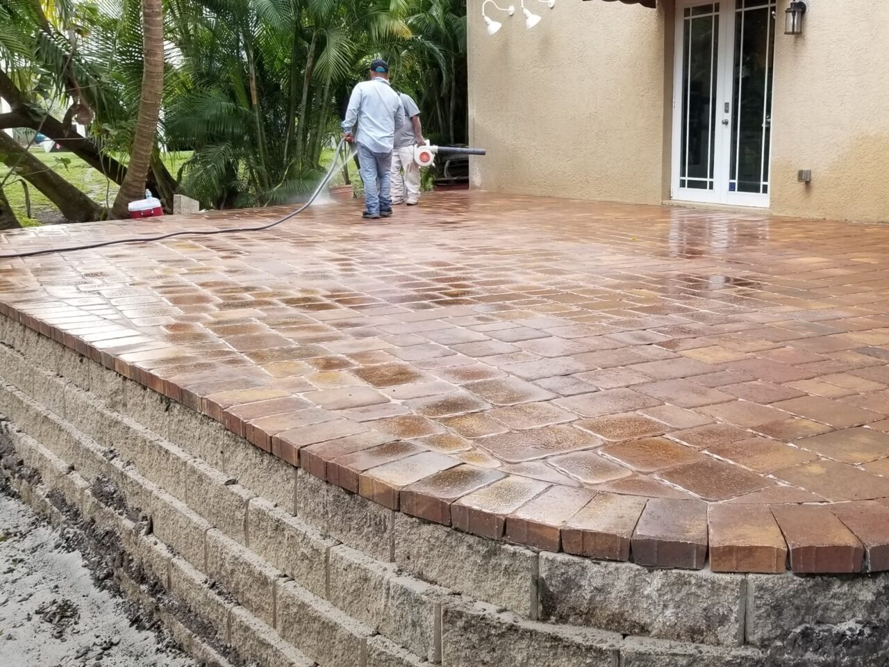 palm beach county retaining wall