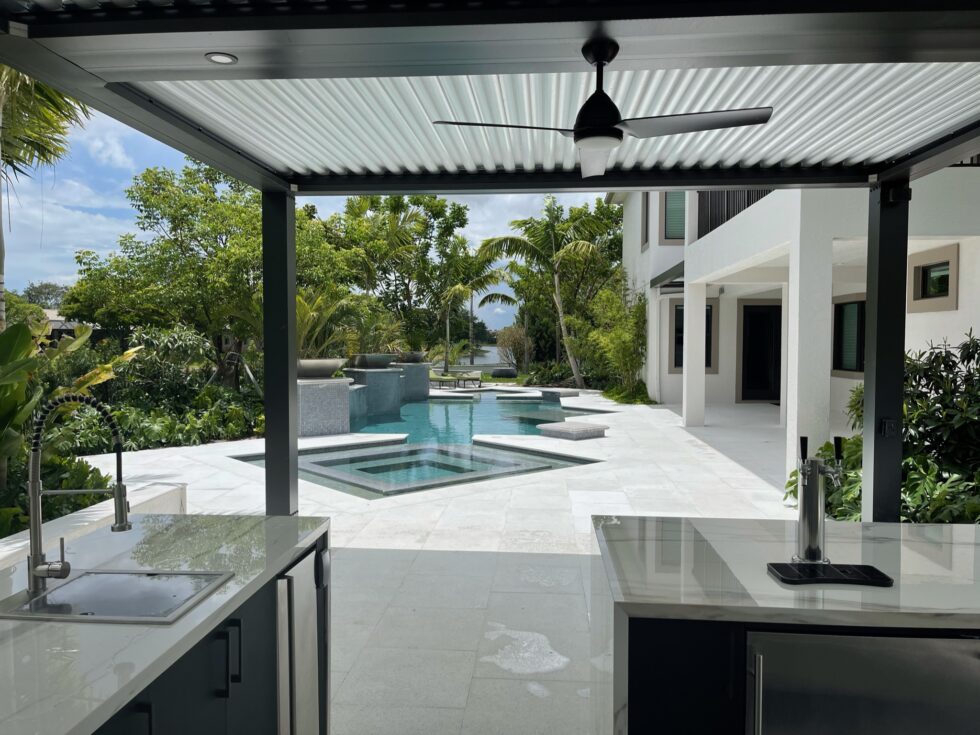 outdoor kitchen | Beacon Irrigation