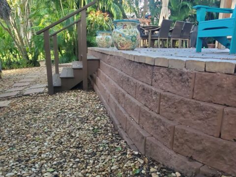 palm beach county retaining wall